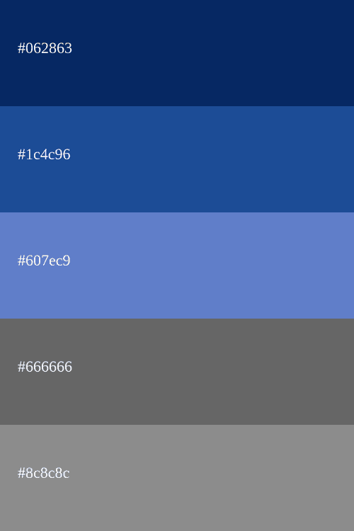 Paletas de cores índigo [+ Códigos e combinações]