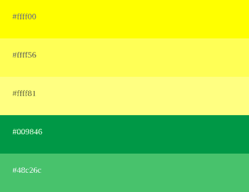 Paleta de cores amarelas [códigos e combinações]