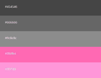 Paleta de colores grises [Combinaciones + Códigos]