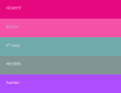 Paleta de cores Magenta 《+16 Combinações Chamativas》