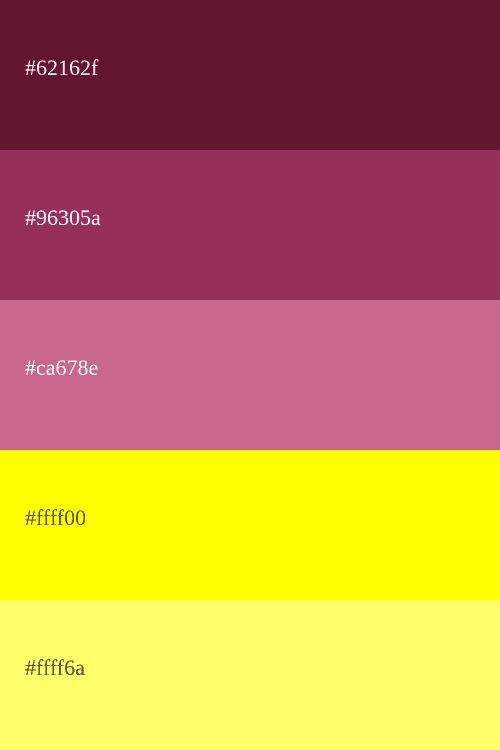 Paletas de color burdeos [códigos + combinaciones]