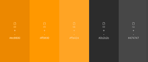 Paleta de Colores Naranja [Códigos y Combinaciones]