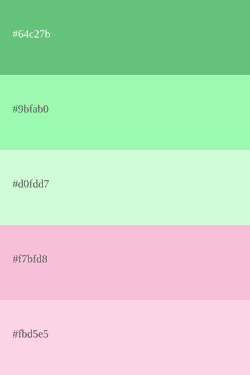 Paleta de color verde menta [códigos y combinaciones]