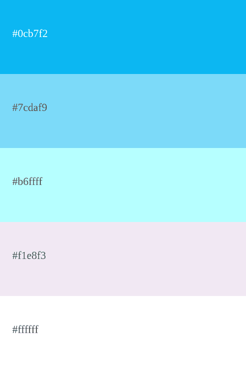 paletas de color celeste | + de combinaciones inspiradoras