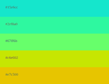 Paleta de cores Neon [códigos e combinações]