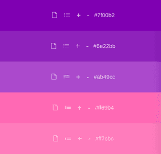 Paleta de Color Morado (violeta) [ Códigos + Combinaciones]