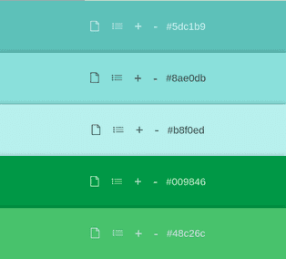 Palette de couleurs turquoise | Codes et combinaisons