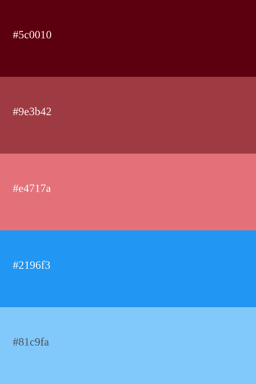 Paletas de color Coral [+ combinaciones y códigos]