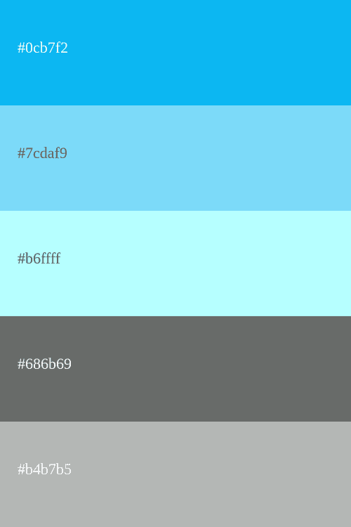 paletas de color celeste | + de combinaciones inspiradoras