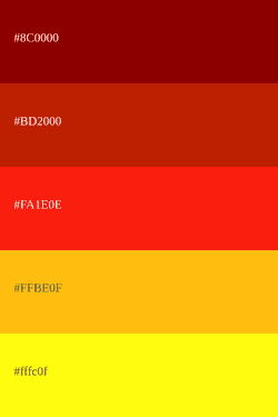 Paletas de Cores Quentes: Inspire-se《Combinações e Códigos》