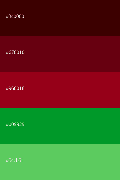 ️ Seductoras Paletas de Color Carmín 【 Combinaciones】